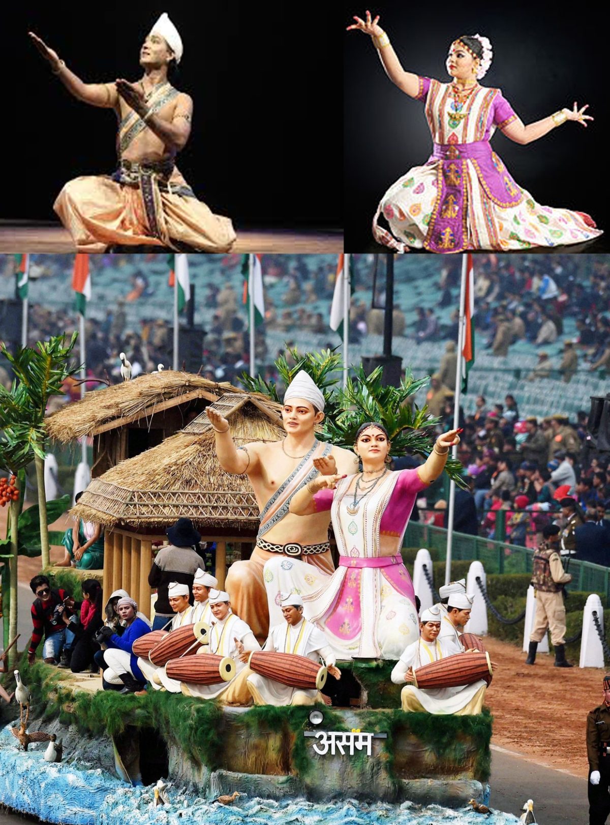 Assam Tableau Sattriya Dance1 | Krishnakshi Kashyap